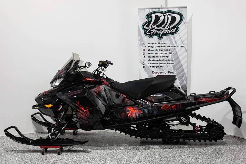 Custom Ski Doo Wrap
