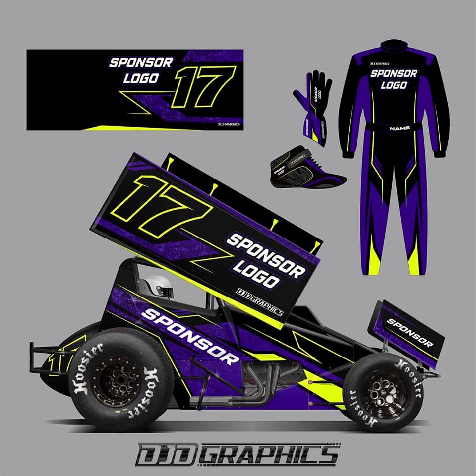 Custom Race Car Graphics