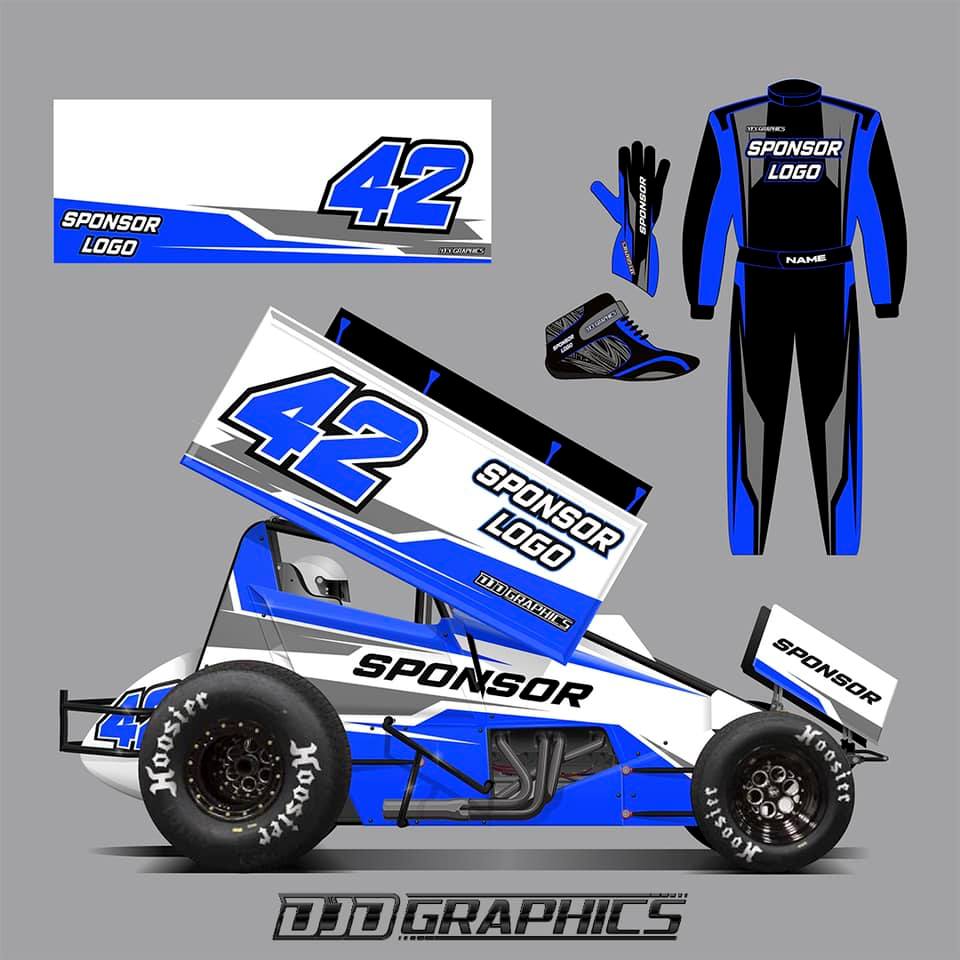 Custom Race Car Graphics