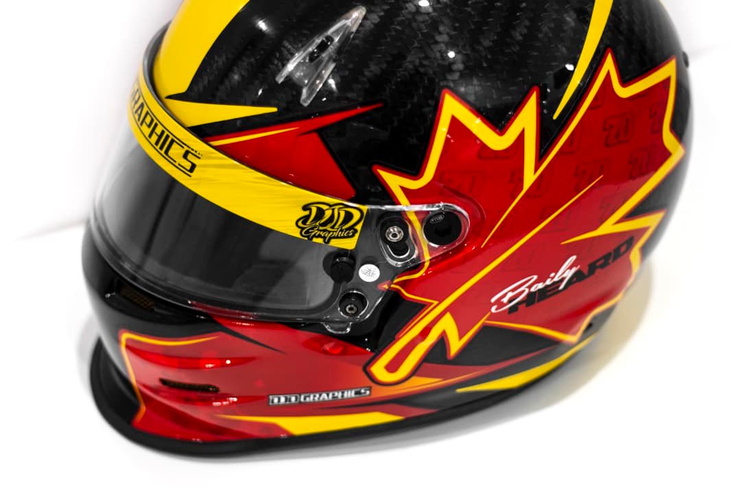 Custom Wrapped Helmet